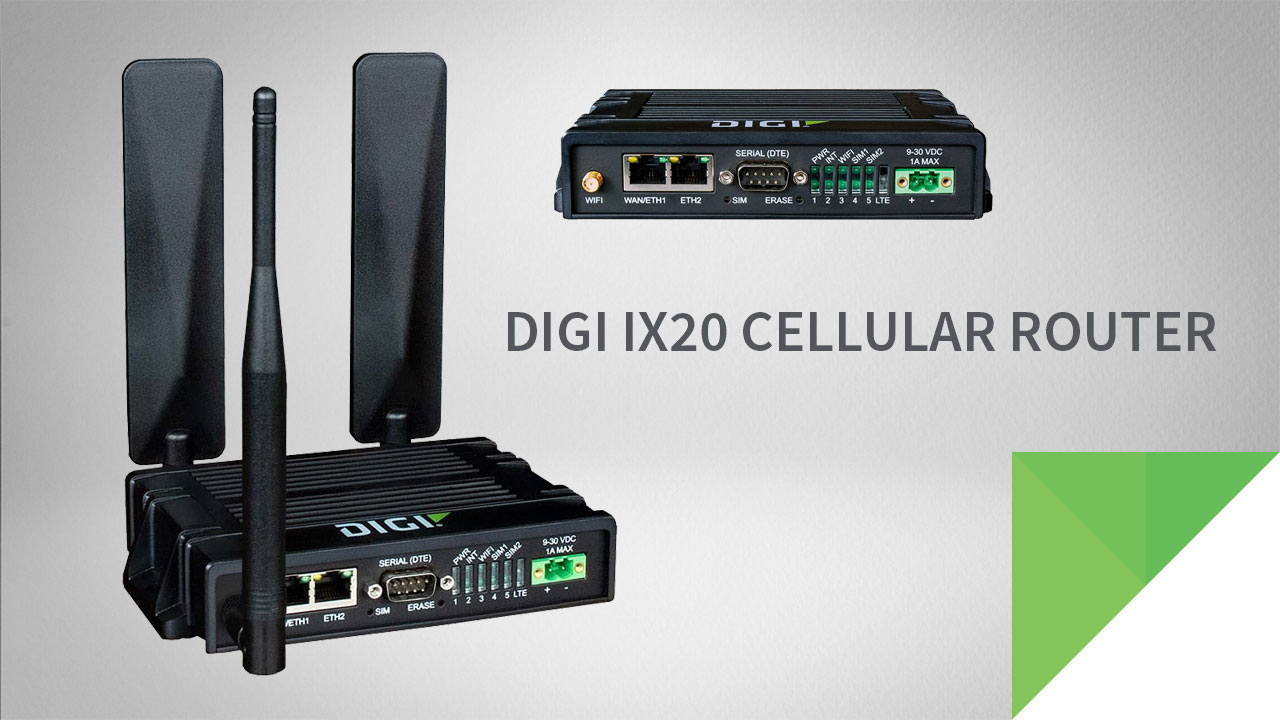 Digi International anuncia el router celular Digi IX20 para 450 MHz y ...