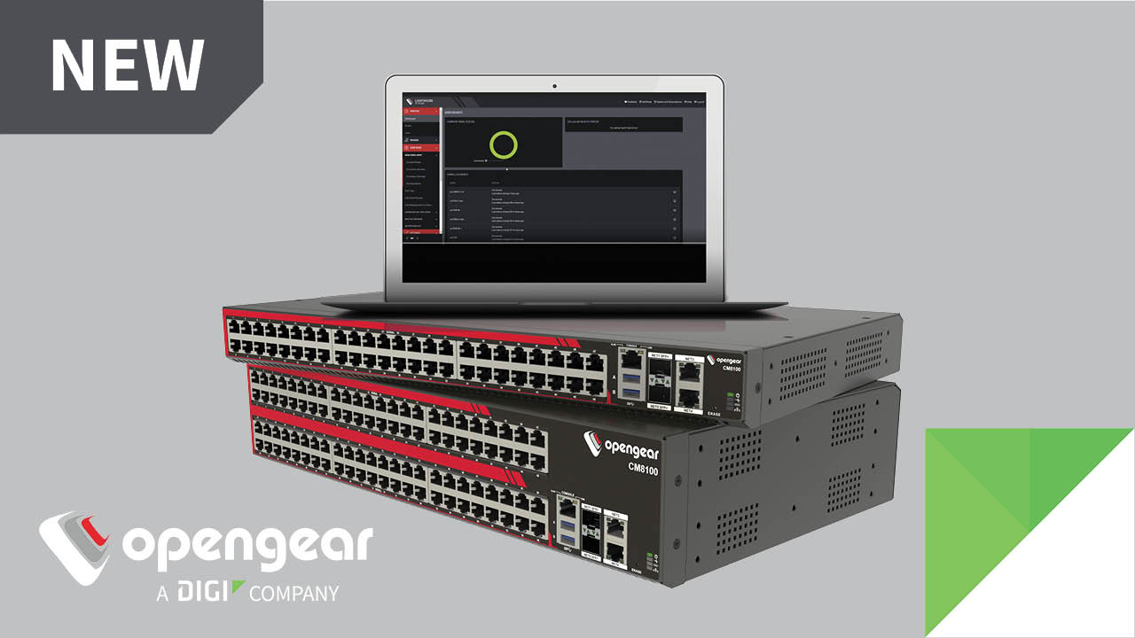 Opengear lanza la familia de productos CM8100 10G para habilitar la ...